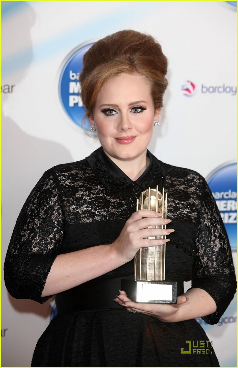 Adele: 2011 Barclaycard Mercury Prize!: Photo 2577182 | Adele Pictures | Just Jared
