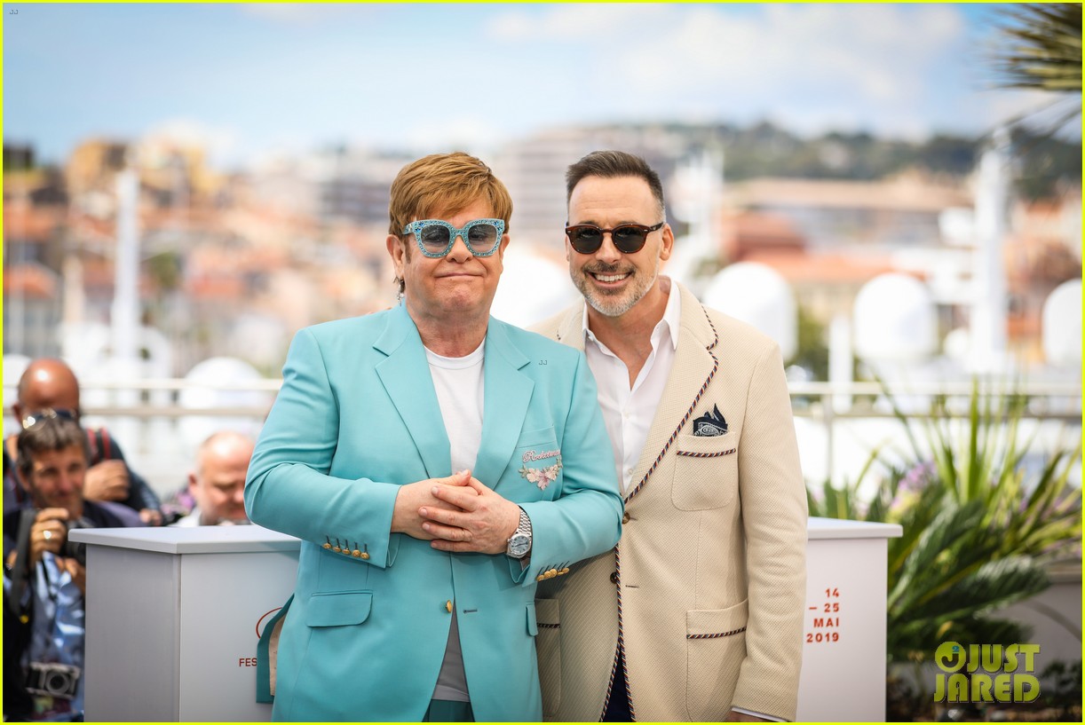 Elton John Joins Taron Egerton & 'Rocketman' Cast at Cannes Film Festival Photo Call!: Photo ...