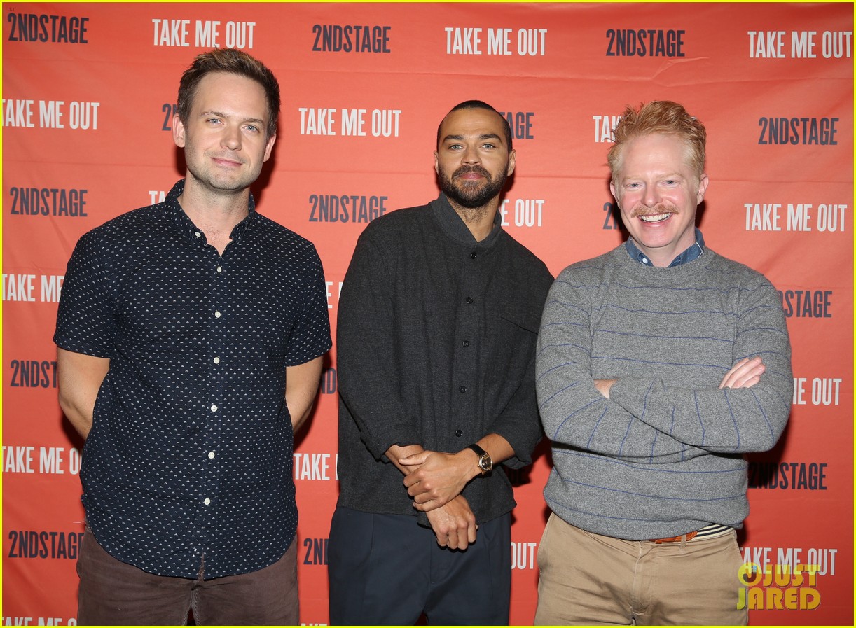 Jesse Williams Patrick J Adams Jesse Tyler Ferguson Team Up For jesse-williams-patrick-j-adams-jesse-tyler-ferguson-team-up-for