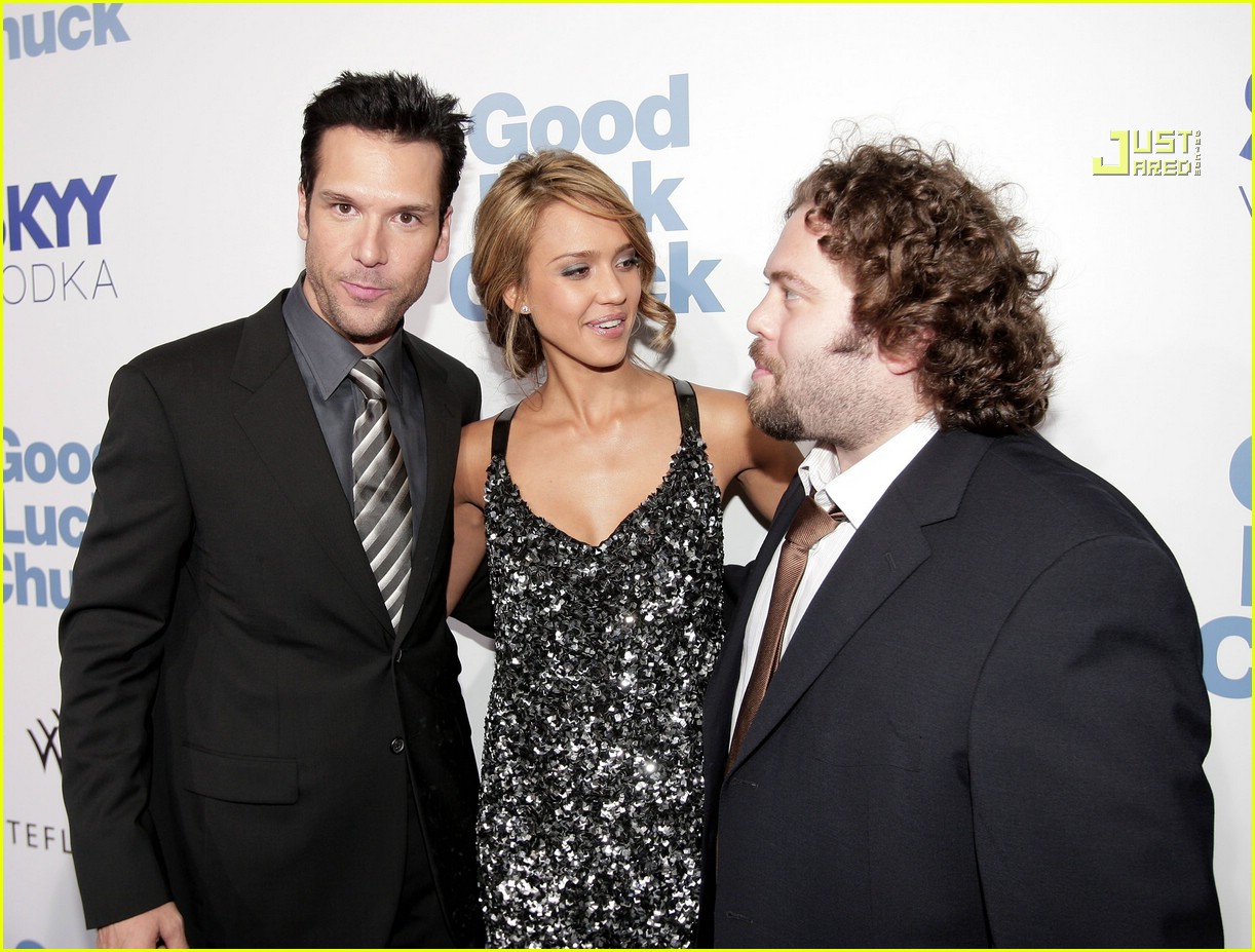 Jessica Alba @ 'Good Luck Chuck' Premiere: Photo 601411 | Dane Cook ...