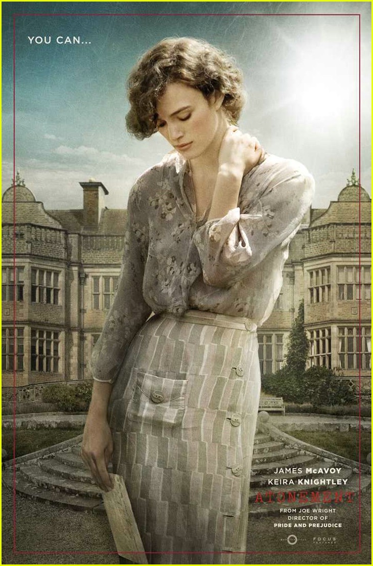 "Atonement" Movie Posters: Photo 734111 | James McAvoy, Keira Knightley ...