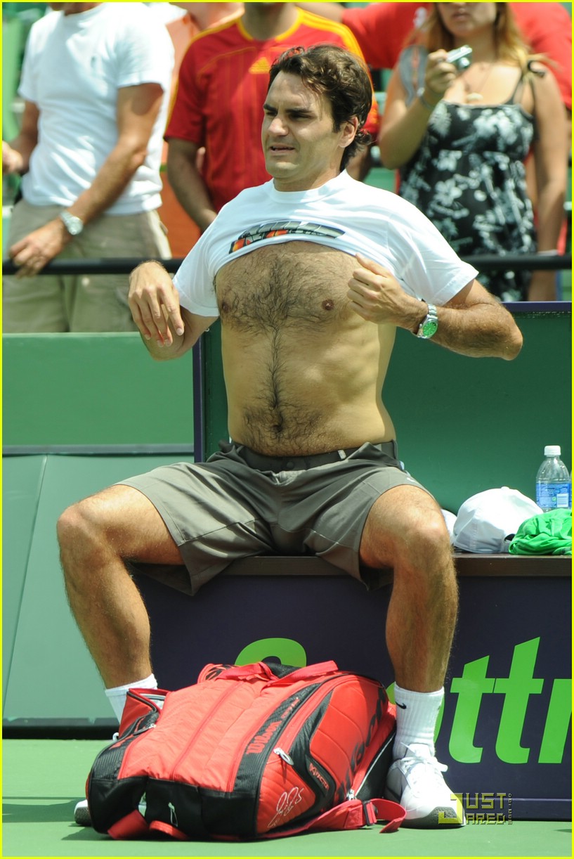 Roger Federer Muscles
