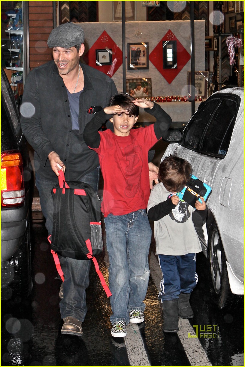 Eddie Cibrian: Haircuts for Mason & Jake!: Photo 2505025 | Celebrity ...