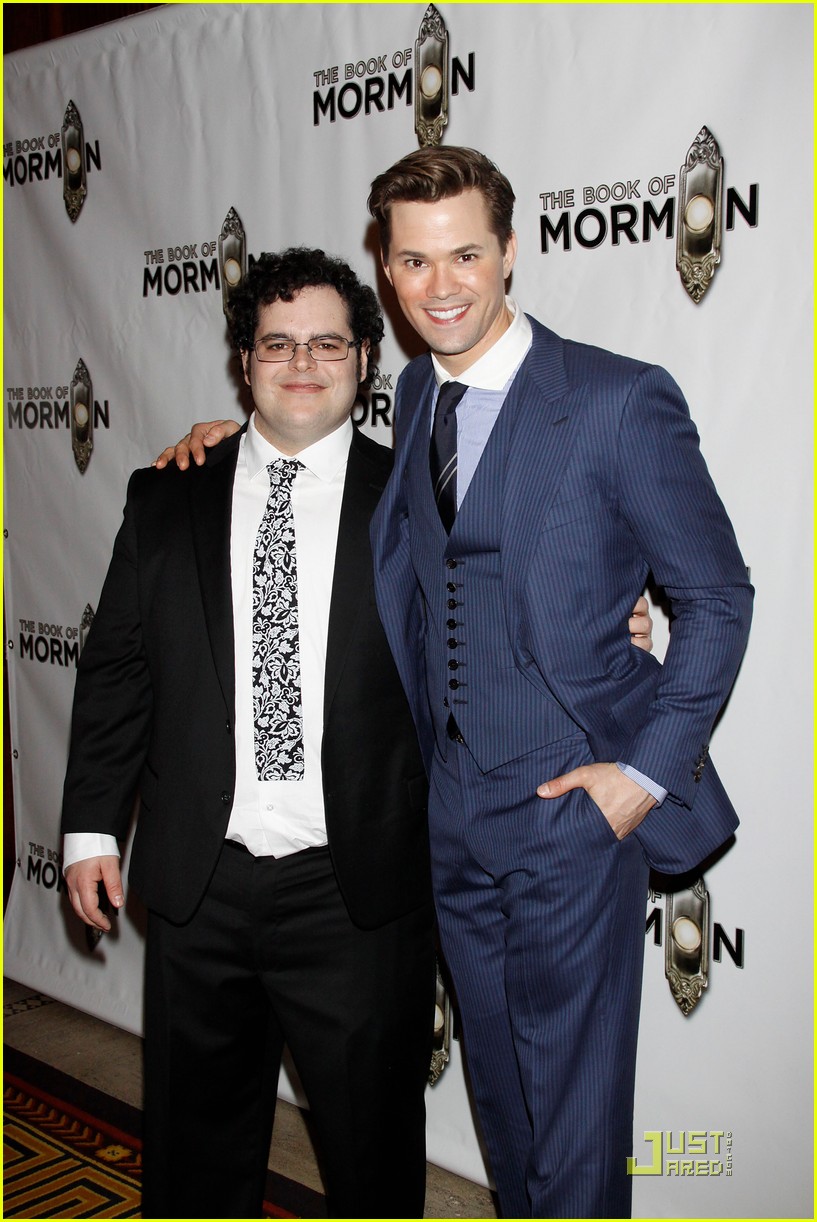 Andrew Rannells & Rory O'Malley: 'Book of Mormon' Opening!: Photo ...