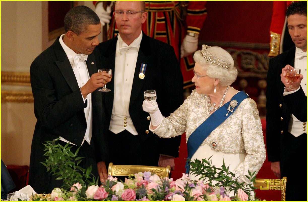 President Obama: Buckingham Banquet with Michelle!: Photo 2547023 ...
