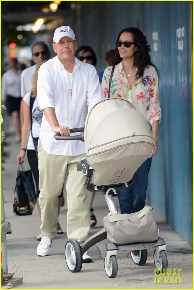 Bruce Willis & Emma Heming: Shopping with Baby Mabel!: Photo 2707200 ...