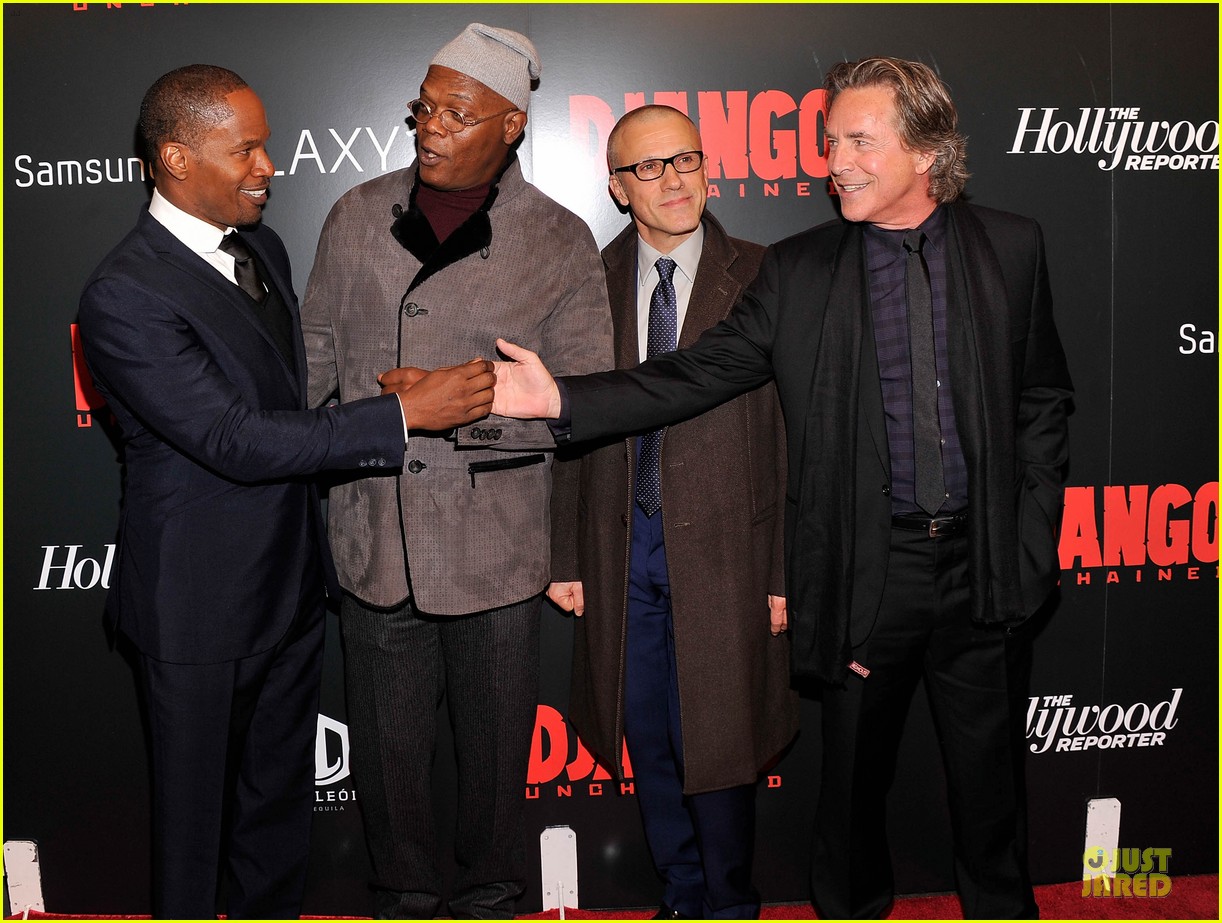 Leonardo DiCaprio & Jamie Foxx: 'Django Unchained' Screening!: Photo ...