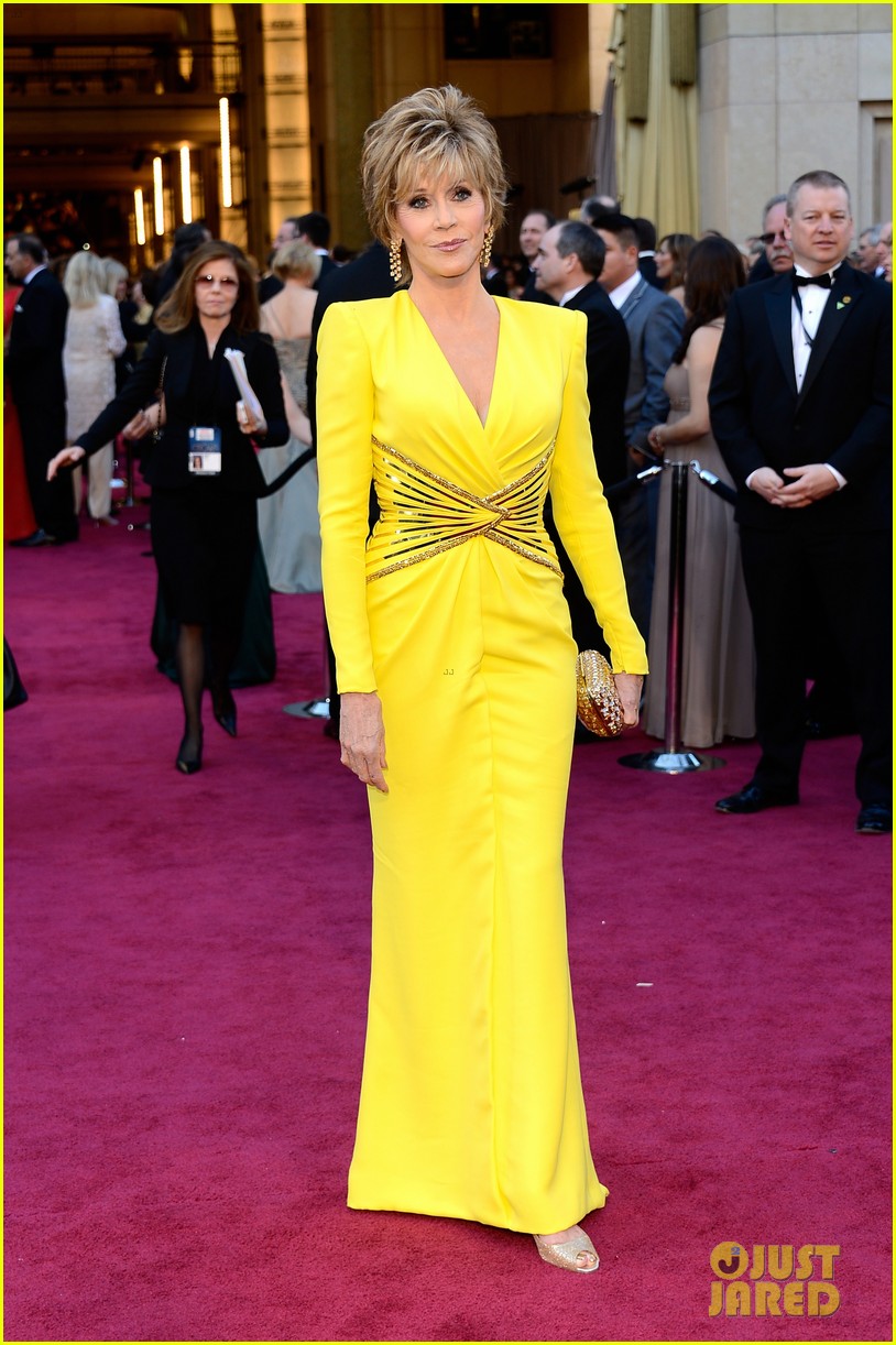 Jane Fonda - Oscars 2013 Red Carpet: Photo 2819138 | 2013 Oscars, Jane ...