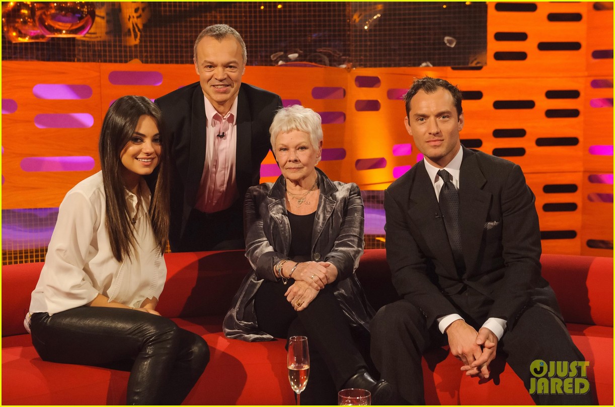Mila Kunis & Jude Law: 'Graham Norton Show' Guests!: Photo 2823909 ...
