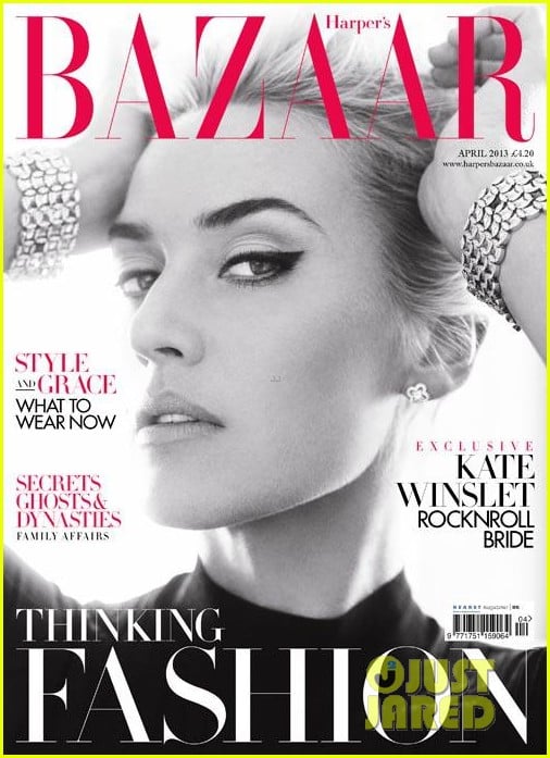 Kate Winslet Covers 'Harper's Bazaar UK' April 2013: Photo 2825532 ...