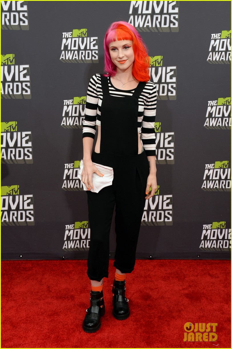 Hayley Williams & Paramore - MTV Movie Awards 2013: Photo 2849992 ...