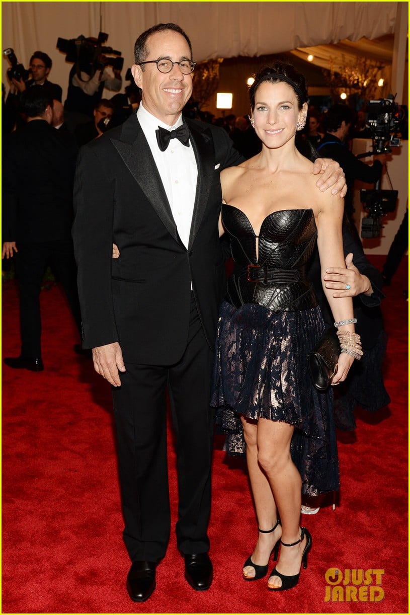 Jerry Seinfeld: Met Ball 2013 Red Carpet with Wife Jessica!: Photo ...
