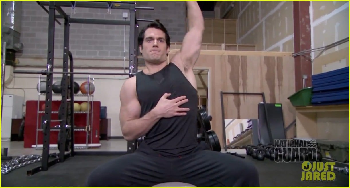 Henry Cavill: Shirtless 'Man of Steel' Workout Video!: Photo 2892921 ...