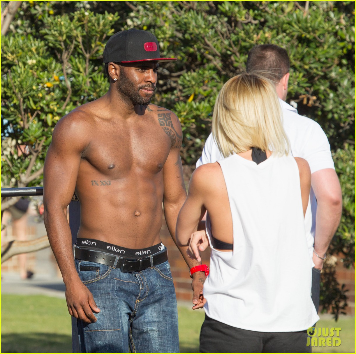 Jason Derulo: Shirtless Beach Workout in Australia!: Photo 2963163 ...