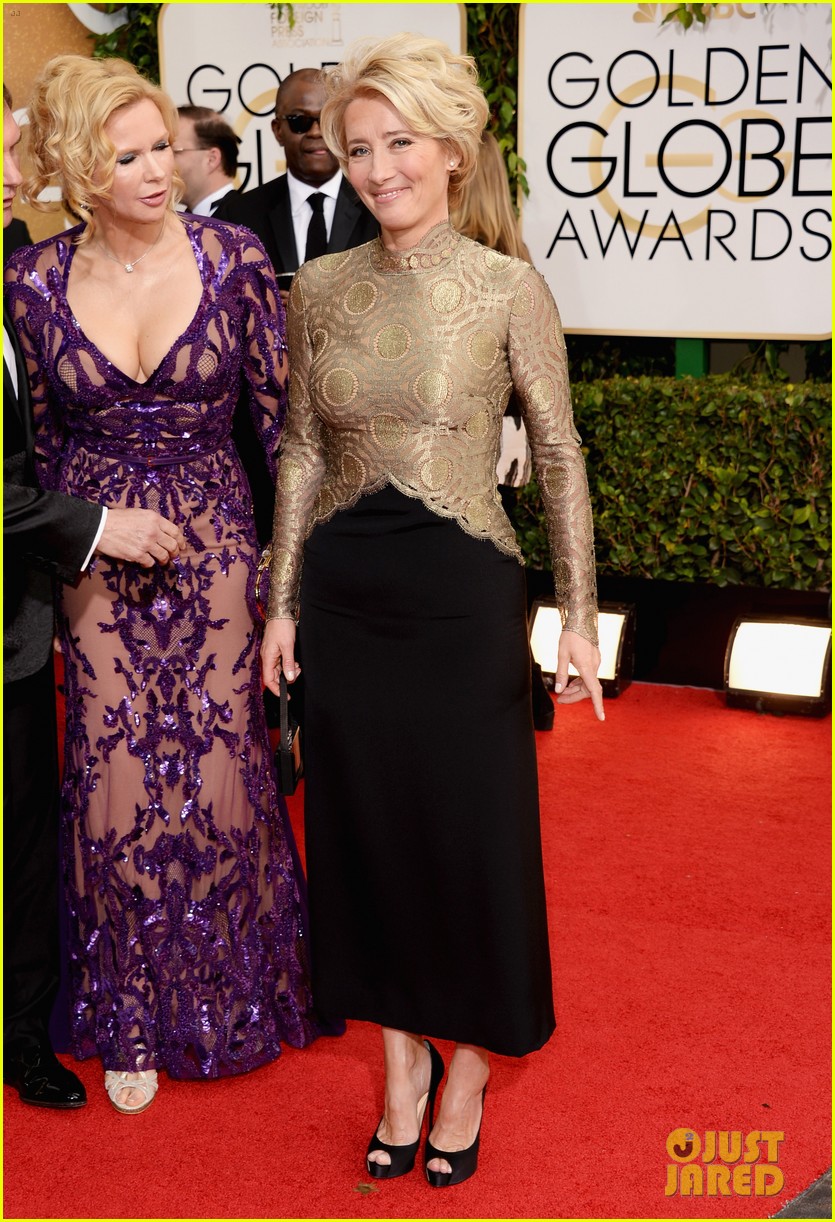 Emma Thompson - Golden Globes 2014 Red Carpet: Photo 3029470 | 2014 ...