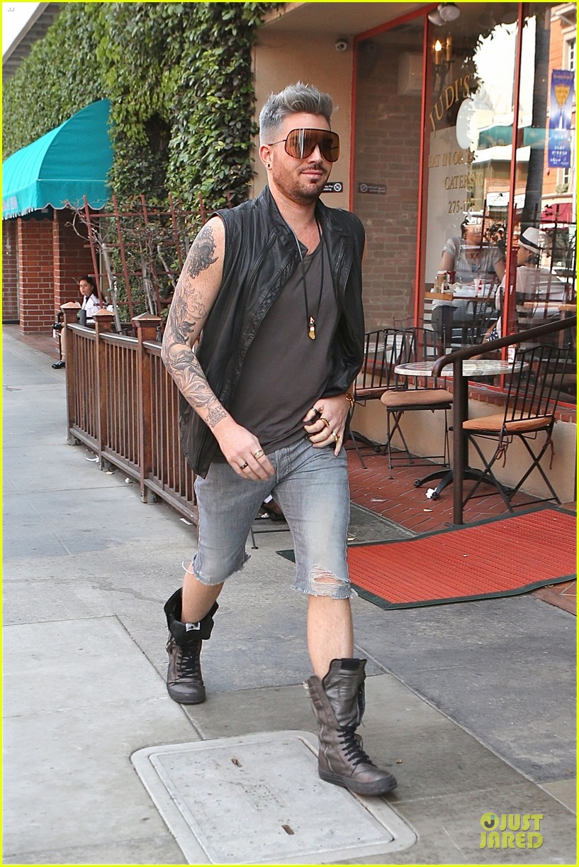 Adam Lambert Hand Tattoos