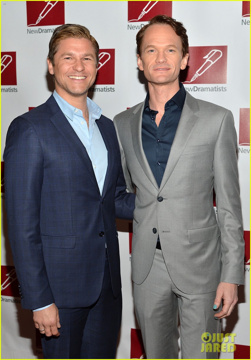 Neil Patrick Harris & David Burtka Suit Up for New Dramatists Spring ...