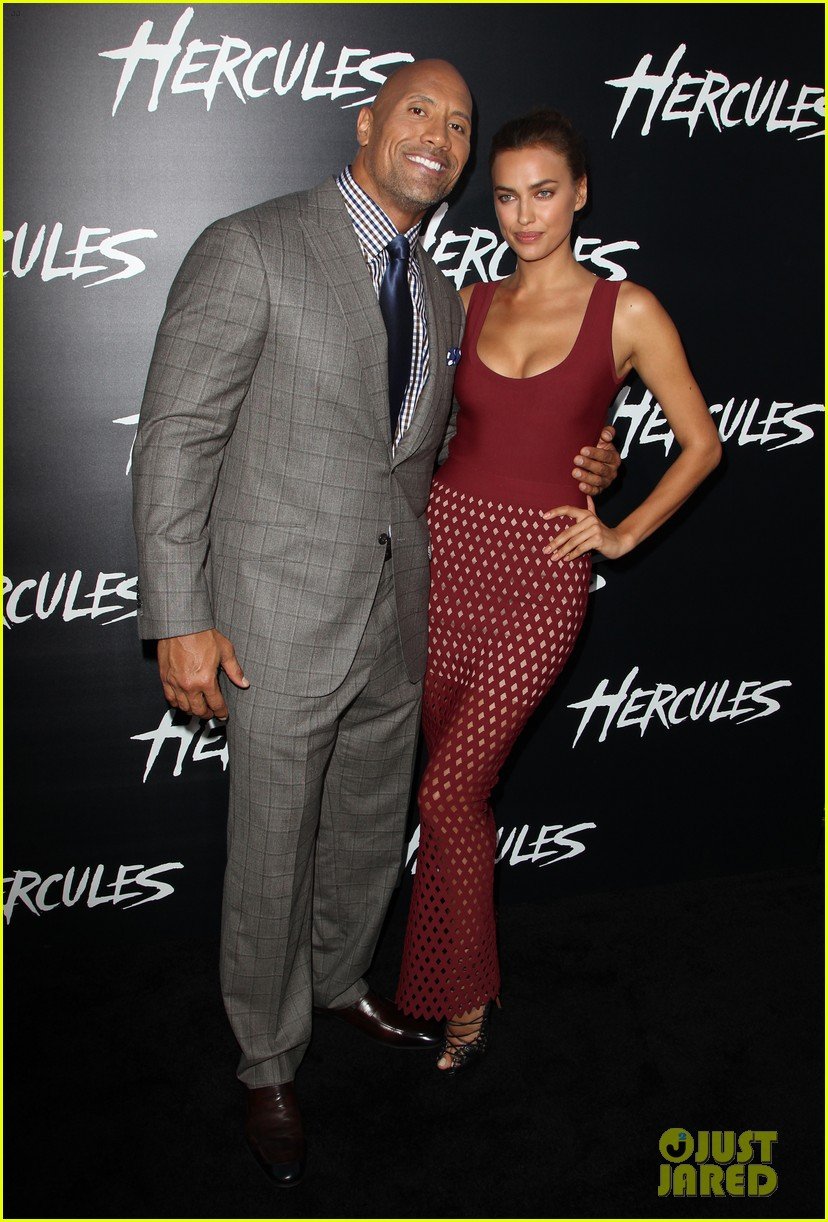 Dwayne 'The Rock' Johnson & Irina Shayk Crush Into Hollywood with ...