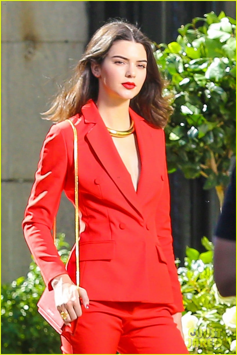 Kendall Jenner is Red Hot at a Photo Shoot After Her 19th Birthday ...