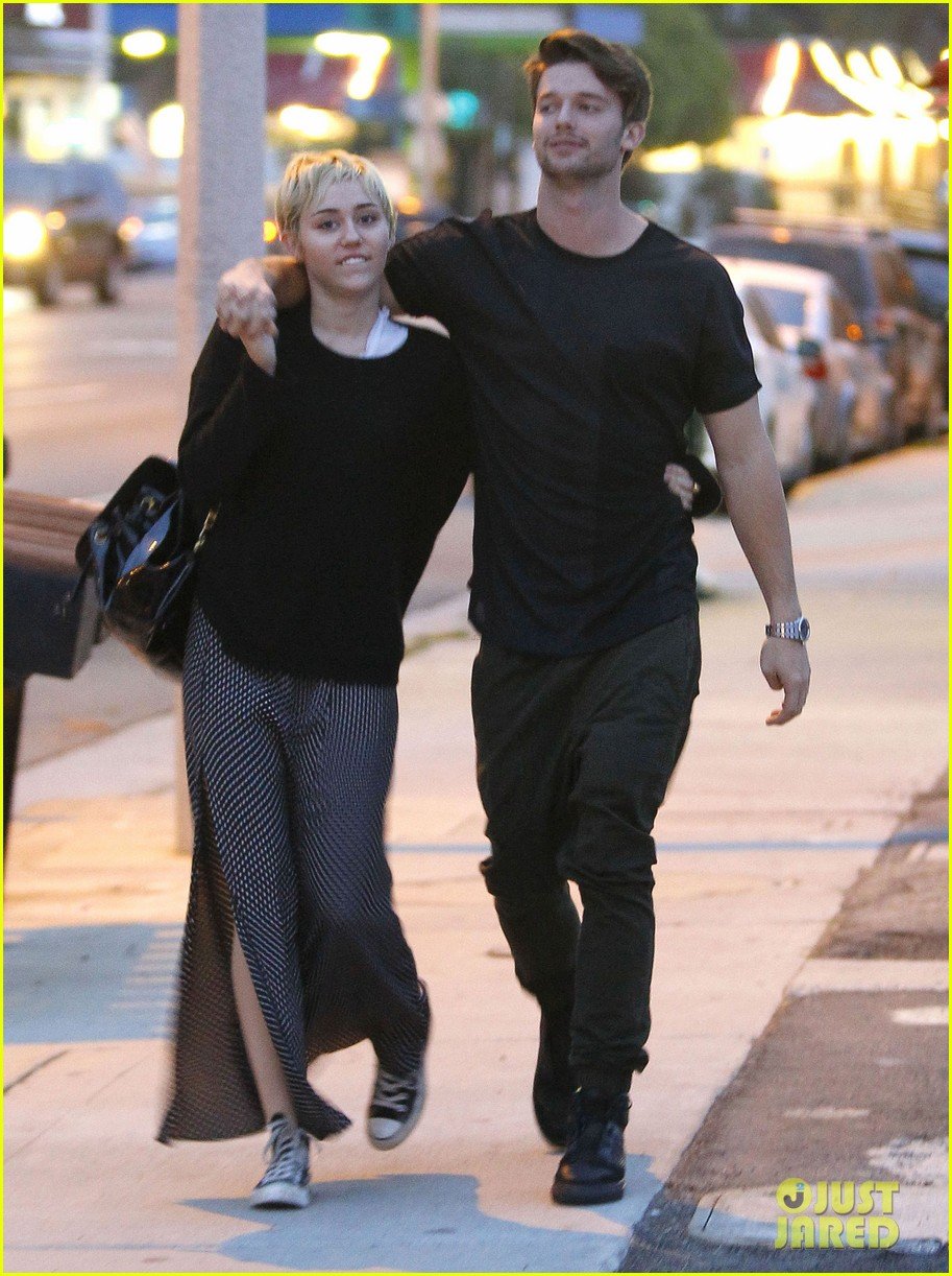 Miley Cyrus & Patrick Schwarzenegger Look So Cute Together During Their ...