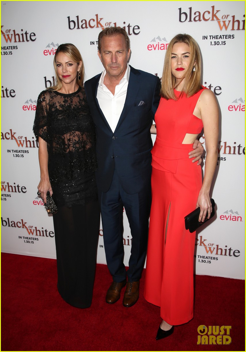 Kevin Costner & Family Join Octavia Spencer & 'Black or White' Cast at ...