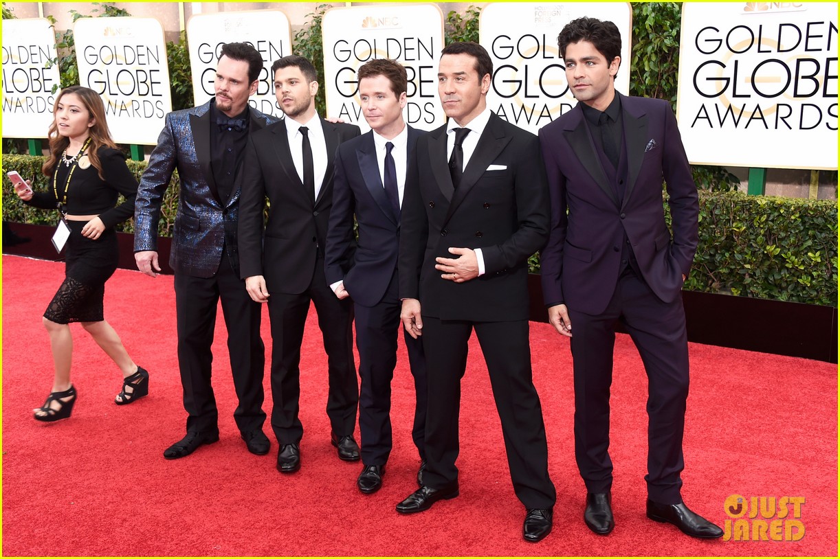 'Entourage' Cast Steps Out Together at Golden Globes 2015!: Photo ...