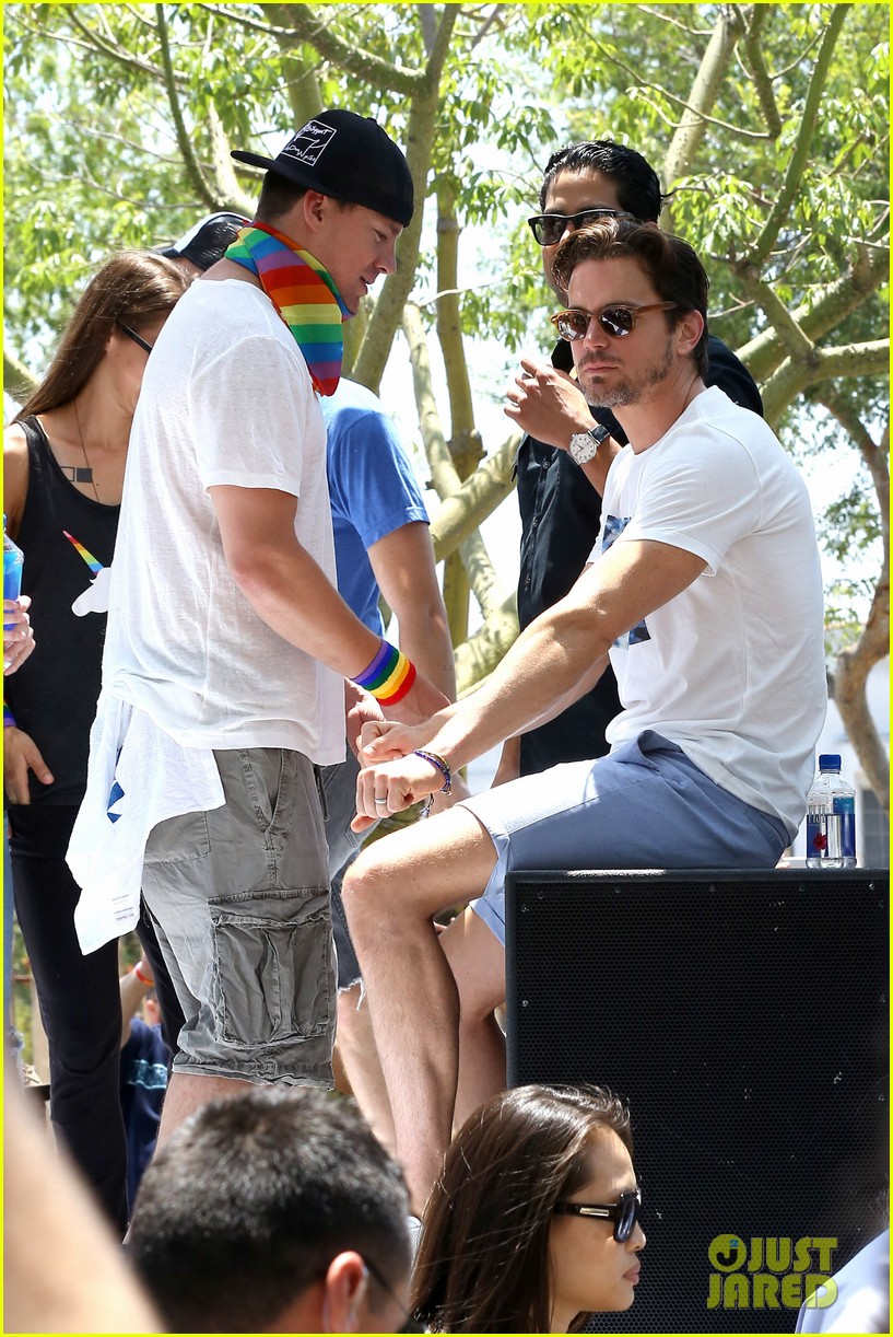 Channing Tatum & Matt Bomer Dance on L.A. Pride Float!: Photo 3393822 ...