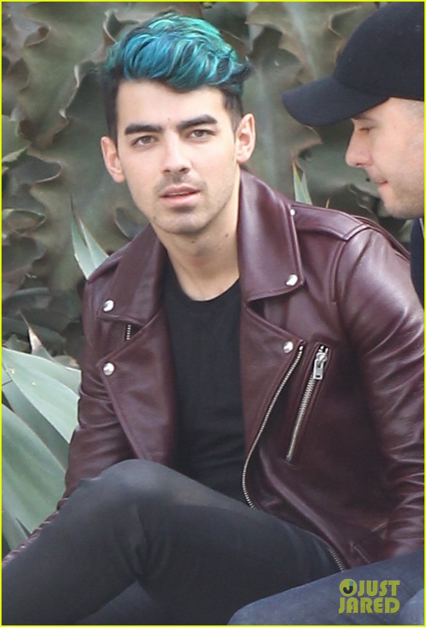 Joe Jonas Explains Why He Dyed His Hair Blue: Photo 3516689 | Joe Jonas ...
