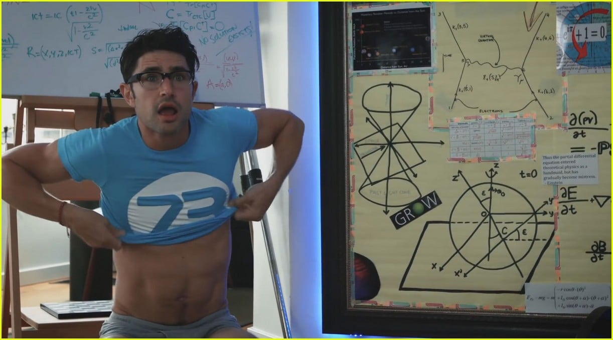 Matt Dallas Goes Shirtless in Just His Underwear for Web Series: Photo ...