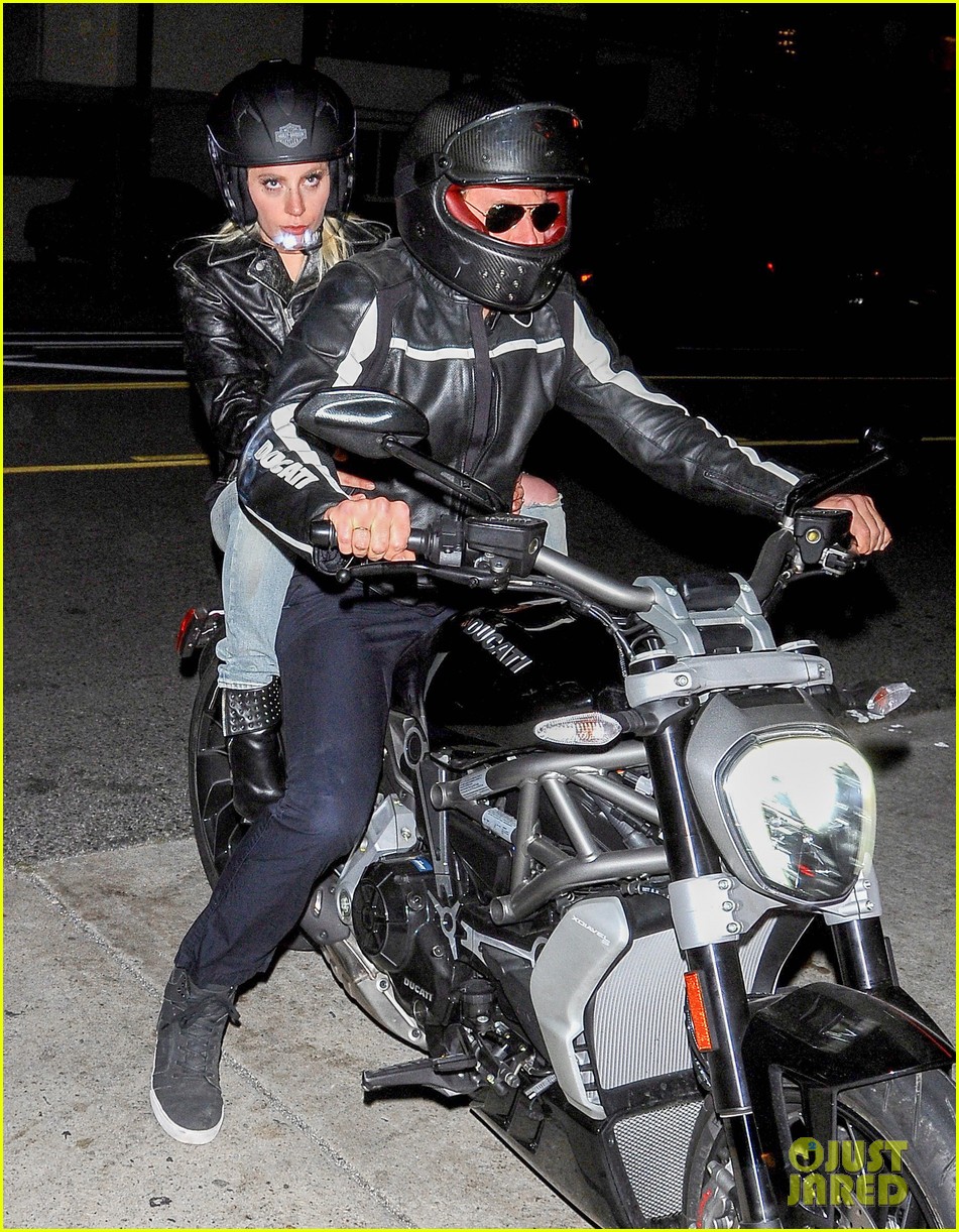 Lady Gaga Takes a Ride On Bradley Cooper's Motorcycle: Photo 3643769 ...
