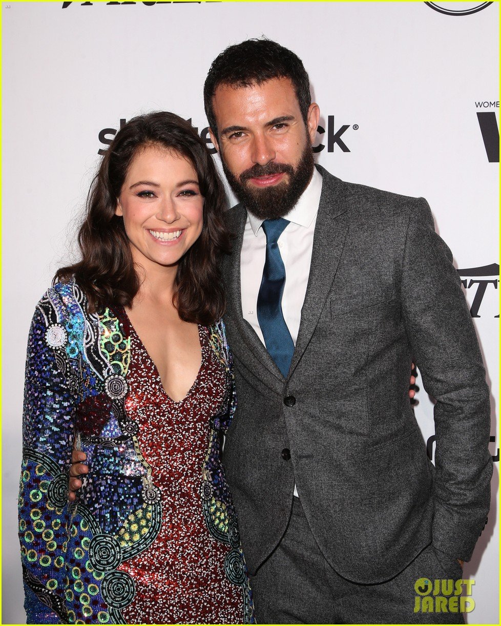 Tatiana Maslany & Boyfriend Tom Cullen Couple Up at Pre-Emmys Party ...