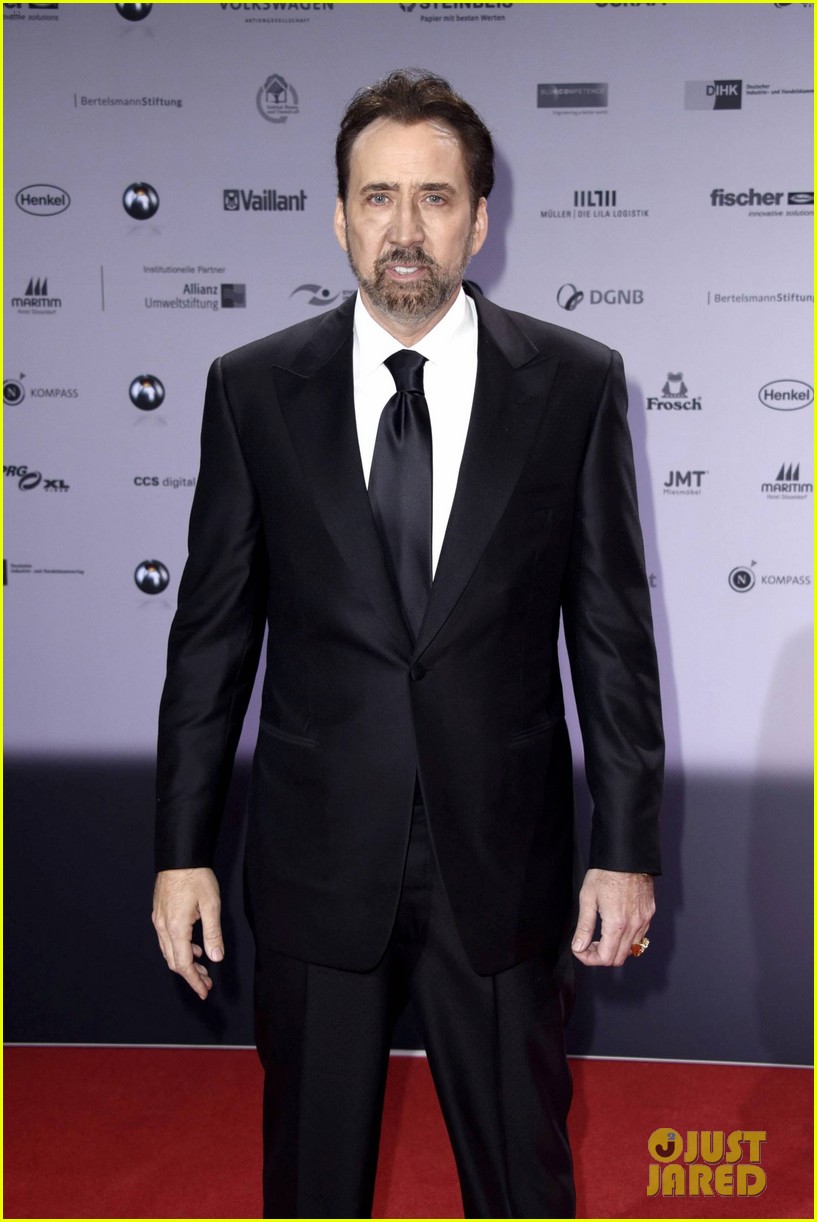 Nicolas Cage Suits Up for German Sustainability Award: Photo 3815794 ...