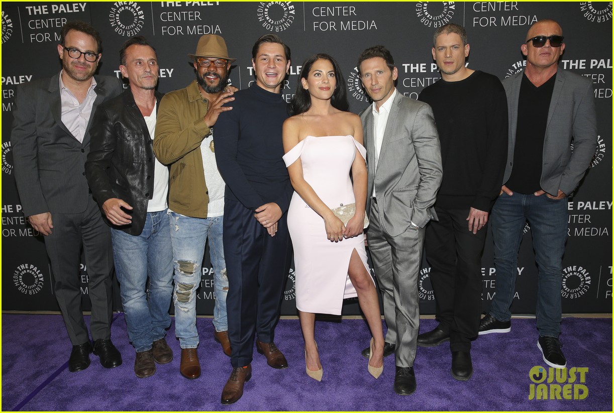 Wentworth Miller & Dominic Purcell Premiere 'Prison Break': Photo ...