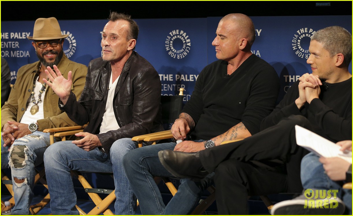 Wentworth Miller & Dominic Purcell Premiere 'Prison Break': Photo ...
