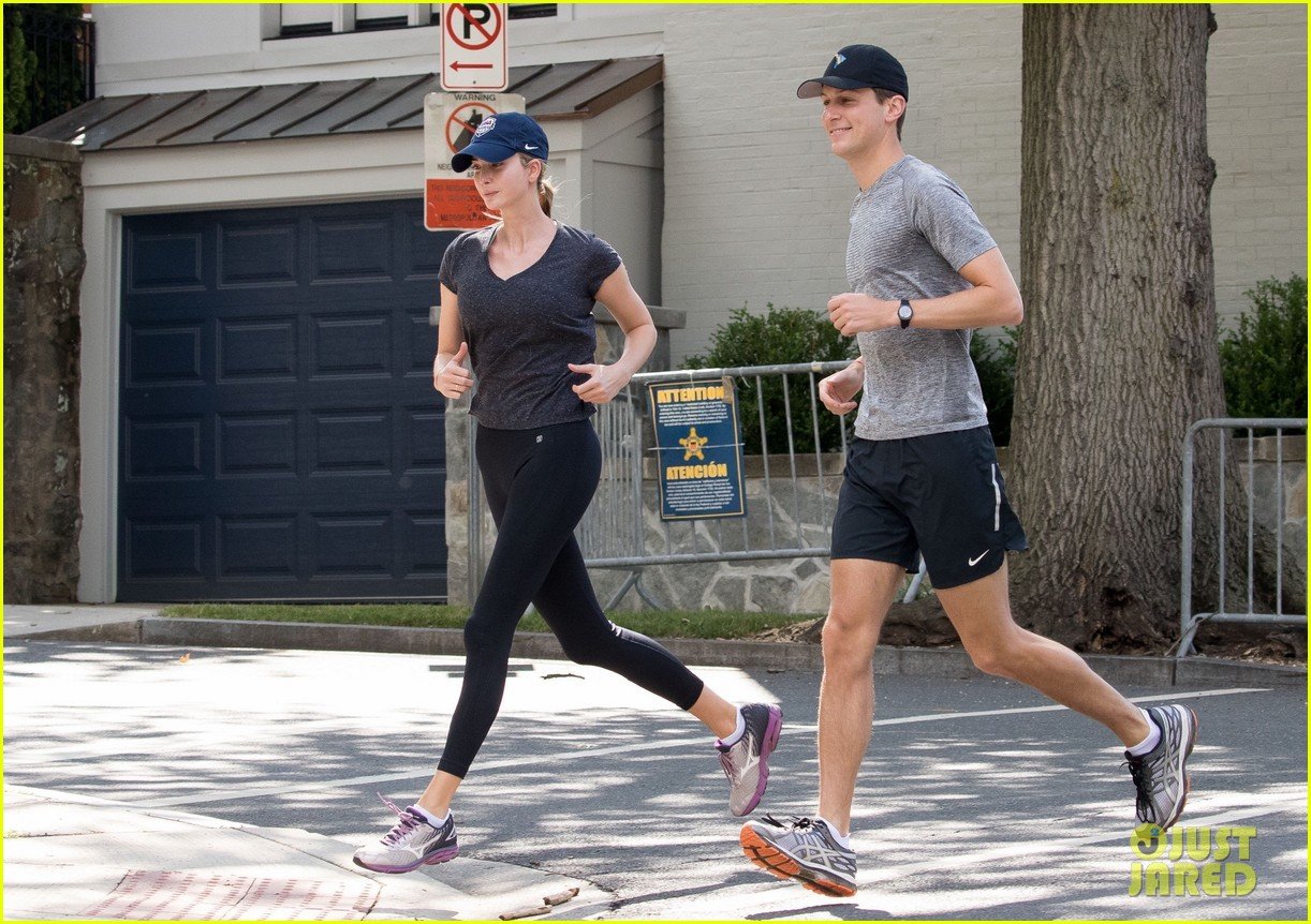 Ivanka Trump & Jared Kushner Go Jogging in Washington D.C.: Photo ...