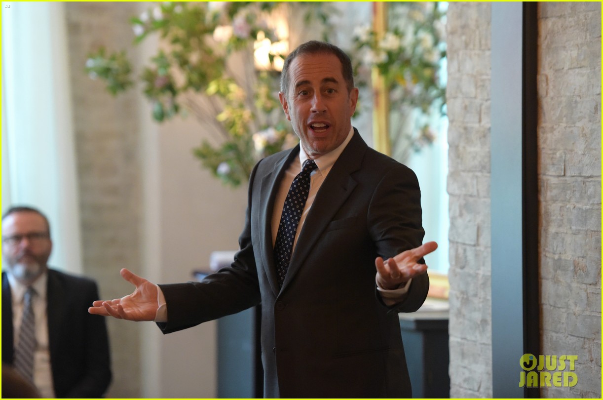 Jerry Seinfeld Celebrates Fatherhood with Wife Jessica!: Photo 3911471 ...