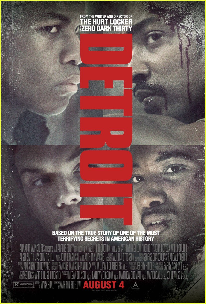 'Detroit' Movie Poster Features John Boyega, Will Poulter, & More ...