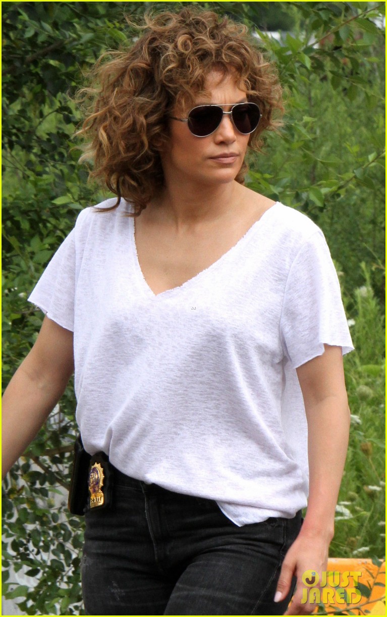 Jennifer Lopez Films an Arrest Scene on Set of 'Shades of Blue': Photo ...