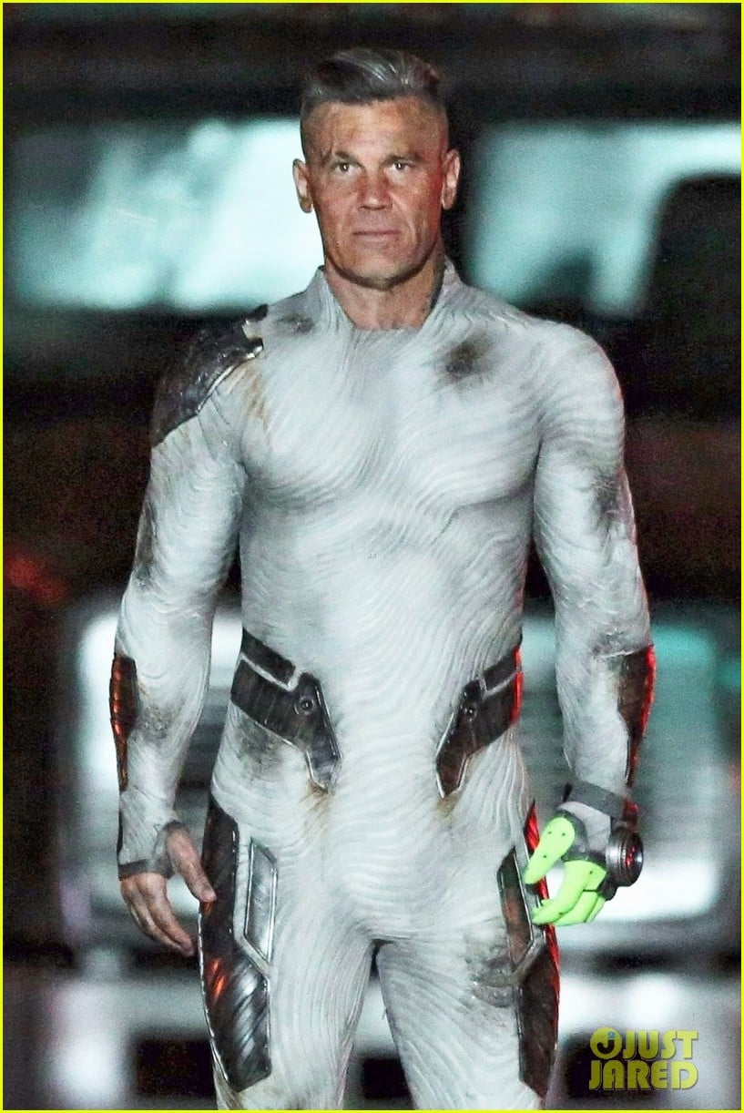 Josh Brolin Films 'Deadpool 2' in His Skin Tight Cable Costume!: Photo ...