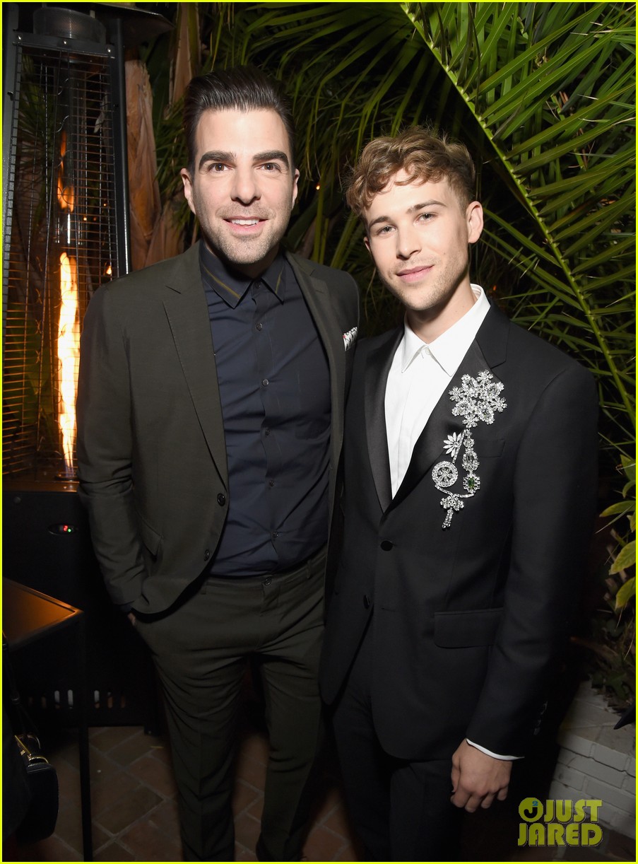 Former Couple Zachary Quinto & Jonathan Groff Reunite at GQ Men of the ...