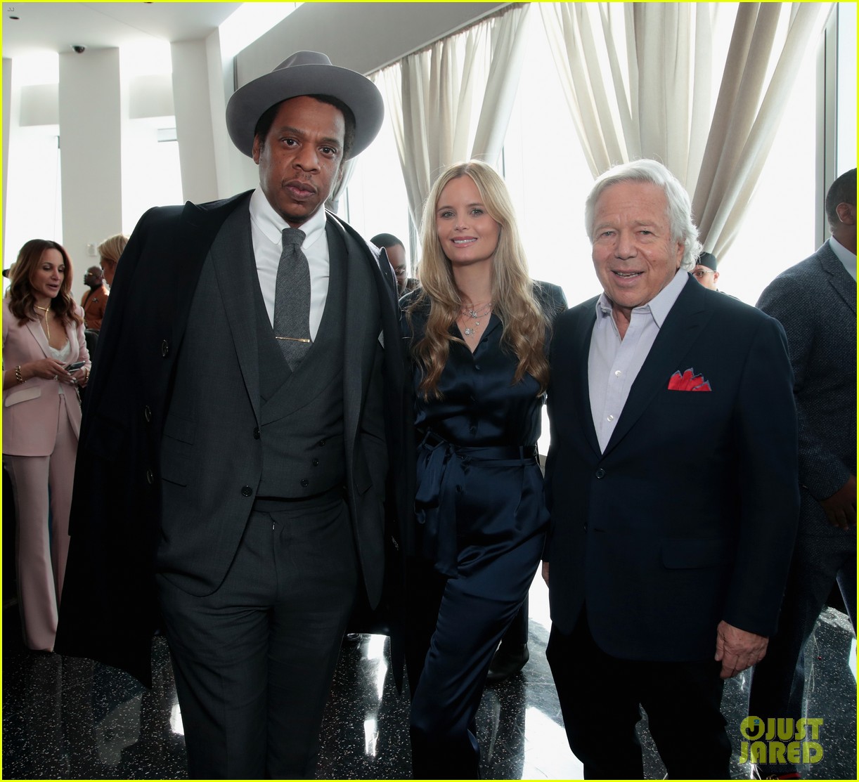 Jay-Z Joins Diddy & Cassie at Roc Nation's Grammys 2018 Brunch: Photo ...