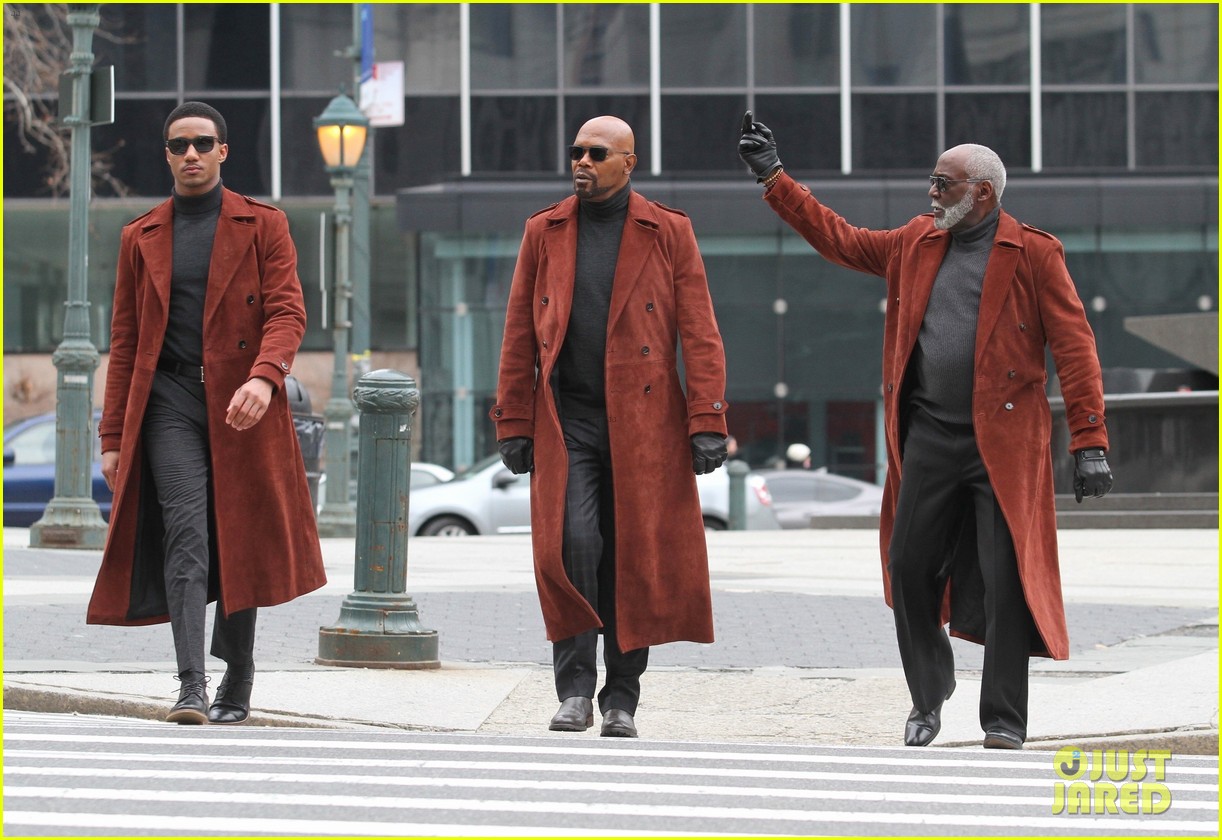 Three Generations of 'Shaft' Actors Film in Matching Costumes!: Photo ...