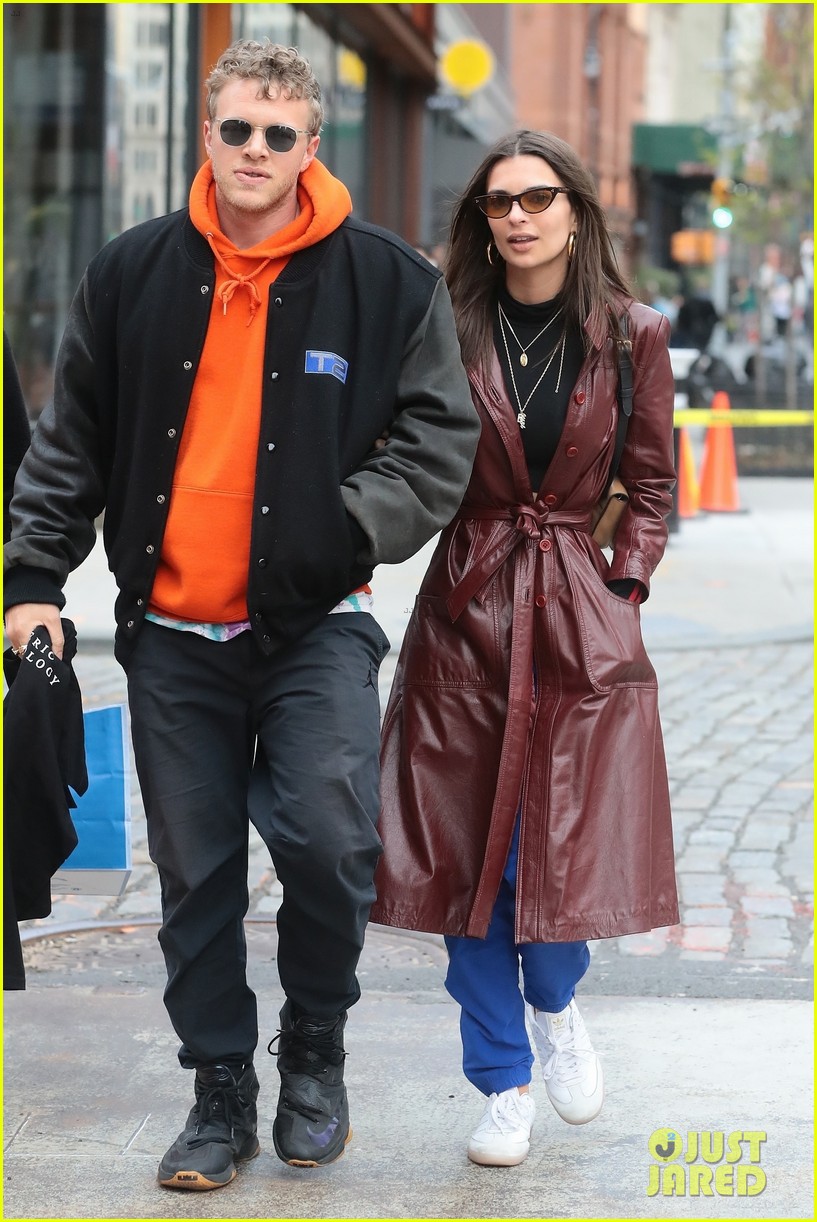 Emily Ratajkowski & New Husband Sebastian Bear-McClard Step Out in NYC ...
