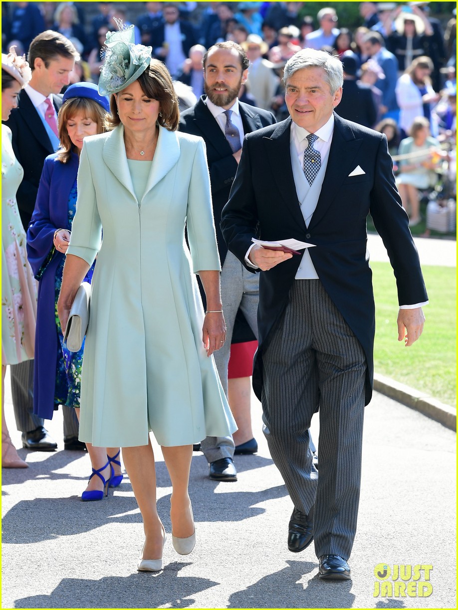 Pippa Middleton Arrives for Royal Wedding with Husband James Matthews ...