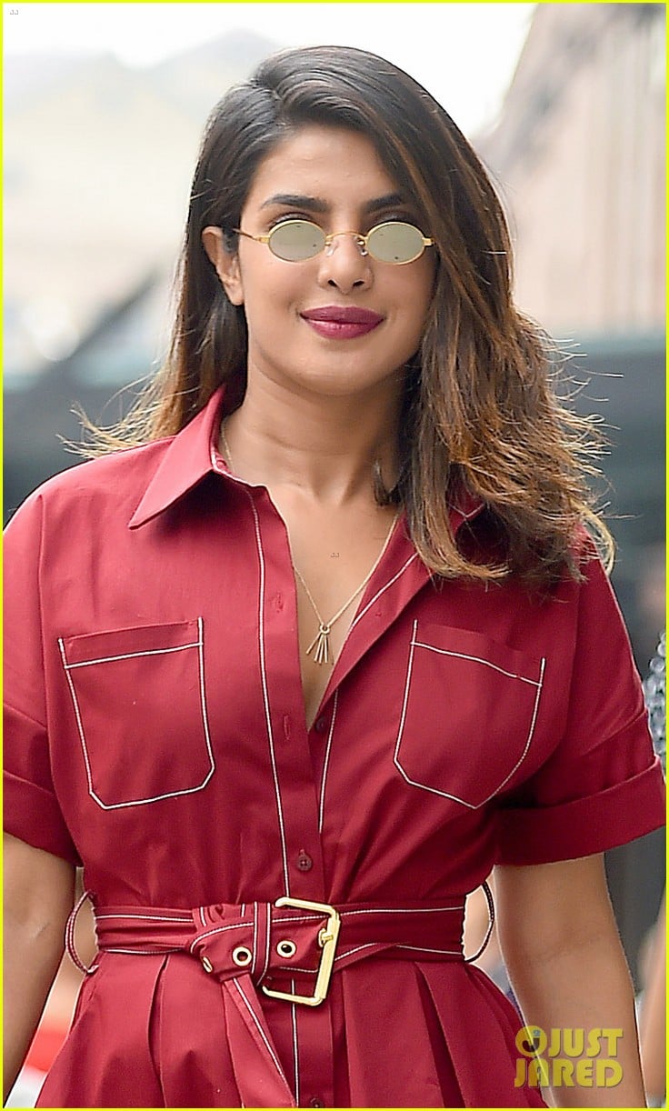 Priyanka Chopra Goes Red Hot for Outing in NYC!: Photo 4110616 ...