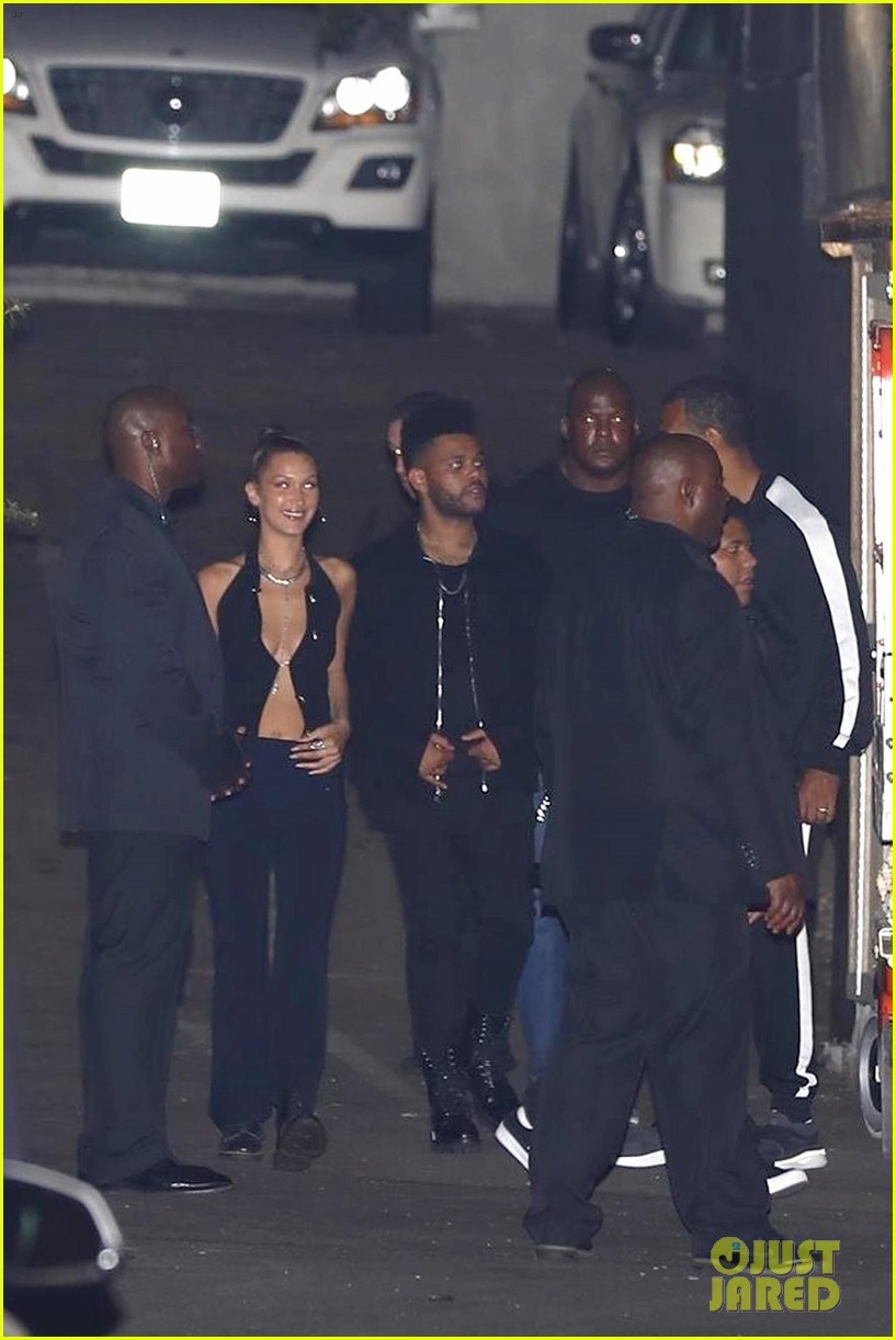 Bella Hadid & The Weeknd Party at Kylie Jenner's 21st Birthday Bash ...