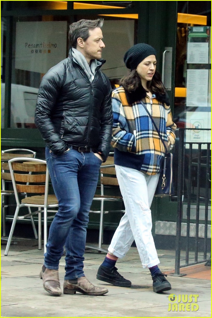 James McAvoy & Girlfriend Lisa Liberati Pack on PDA in Rare Photos ...