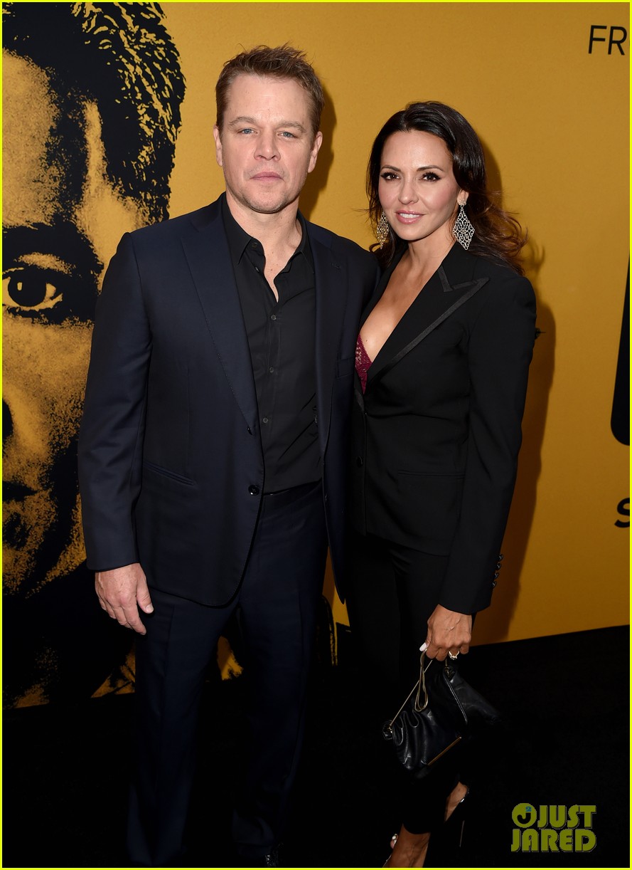Matt Damon & Wife Luciana Couple Up at 'Catch-22' Premiere!: Photo ...