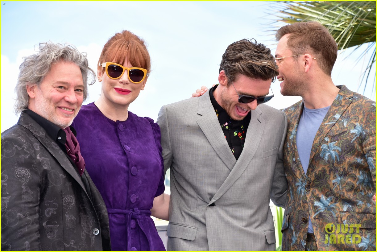 Elton John Joins Taron Egerton & 'Rocketman' Cast at Cannes Film ...