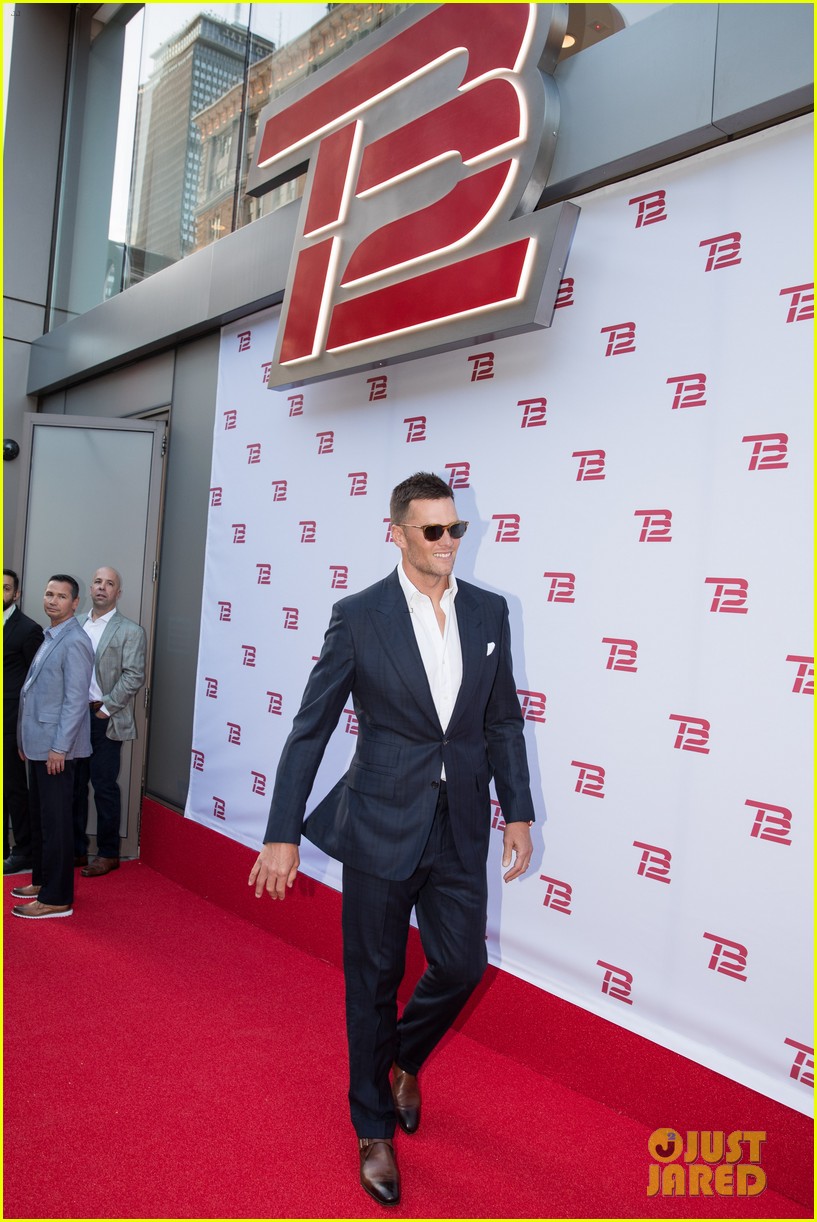 Tom Brady Celebrates Grand Opening of New TB12 Fitness Center in Boston ...